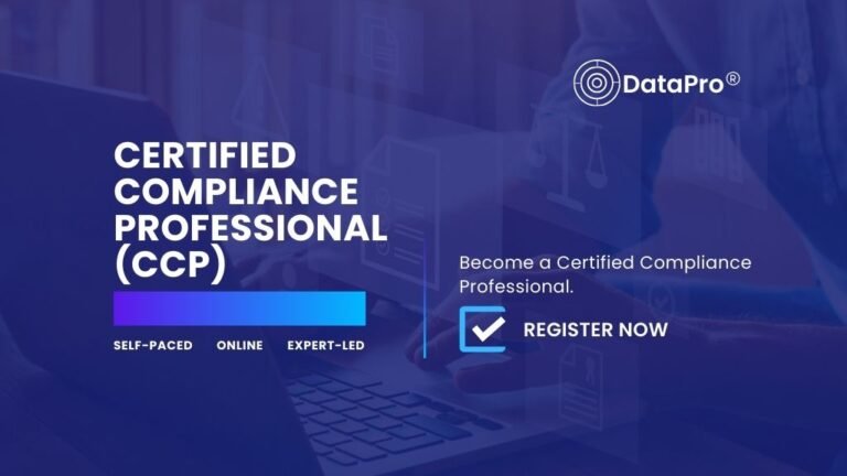 Become A Certified Compliance Professional CCP - With Ease